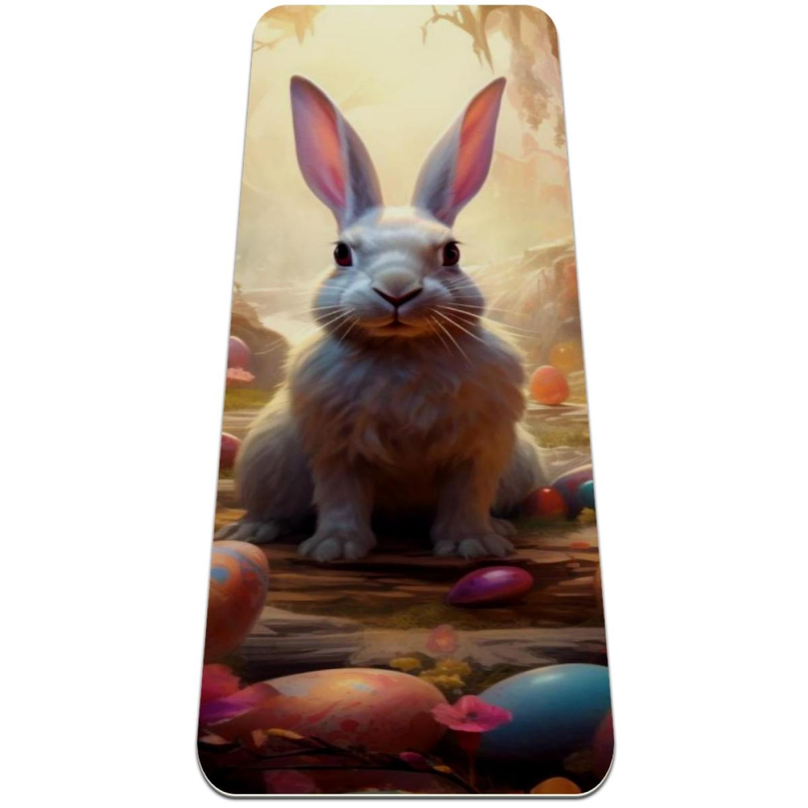 Easter TPE Exercise Mat for Yoga Pilates, Workout Mat for Home and Gym ...