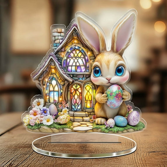 Easter Table Centerpiece, Flat Lay Holiday Decor for Dining and Coffee ...