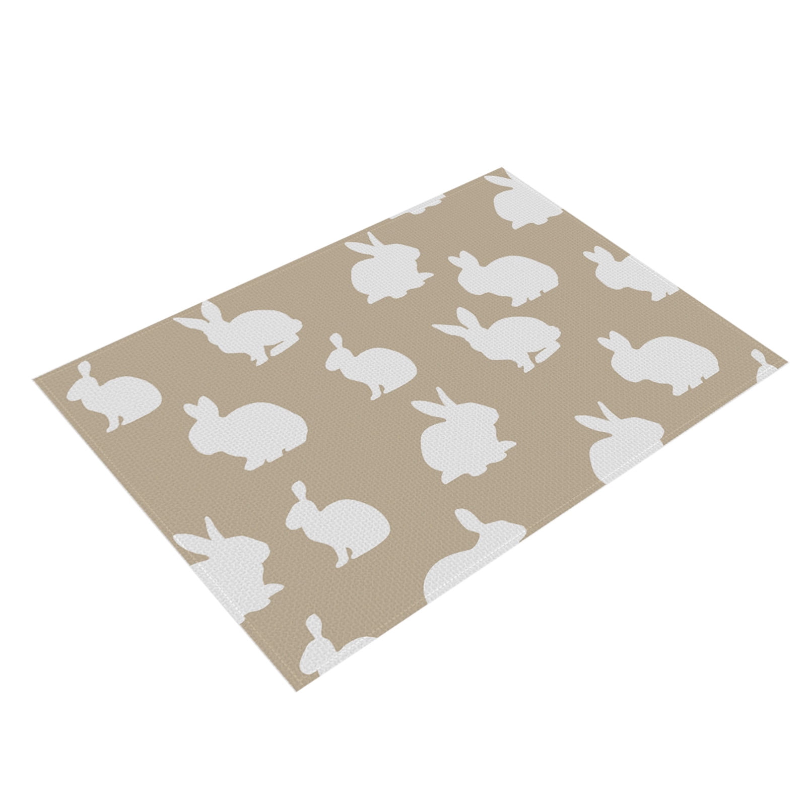 Easter Table Mat Happy Easter Peeps Placemats Truck Hip Hop Bunny Table ...