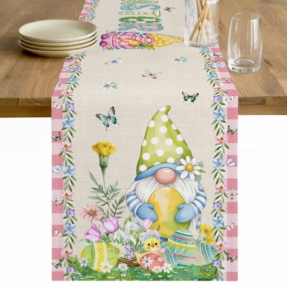 Easter Table Runner 48 Inches Long Farmhouse Dress Scarves, Country ...