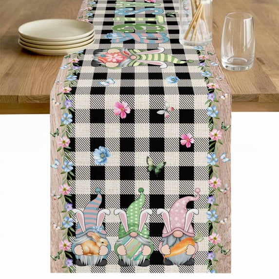Easter Table Runner 60 Inches Long Farmhouse Dress Scarves, Vintage ...