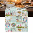 Easter Table Runner 70 Inch Long Dresser Scarves Cotton Linen ...