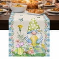 Easter Table Runner 72 Inch Long Dresser Scarves Cotton Linen ...