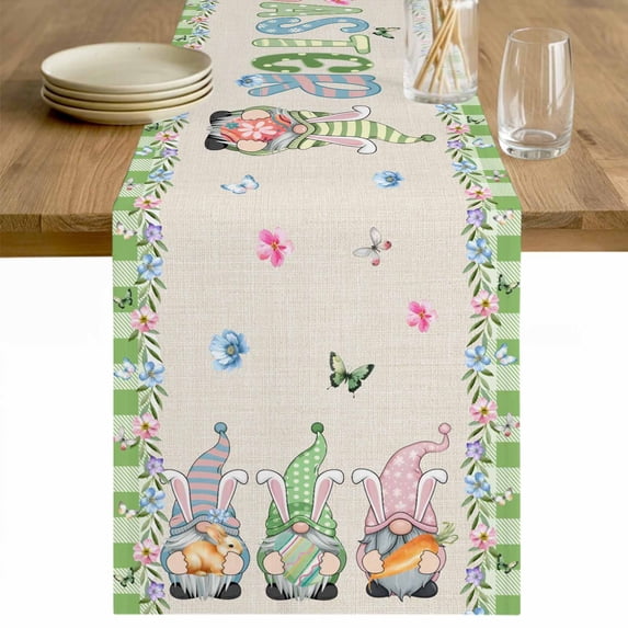 Easter Table Runner 72 Inches Long Farmhouse Dress Scarves, Retro ...