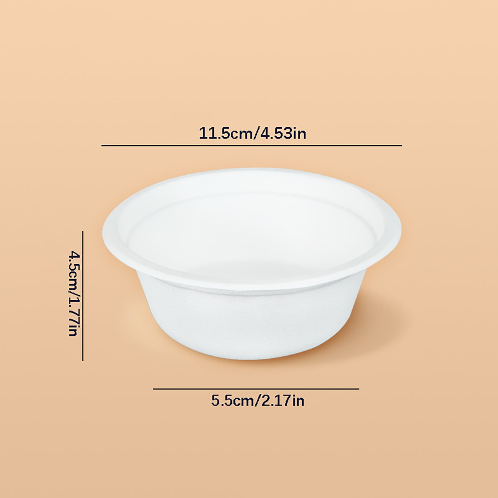 Easter Tableware - 50Pc 225Ml Disposable Bowl Food Grade Household ...