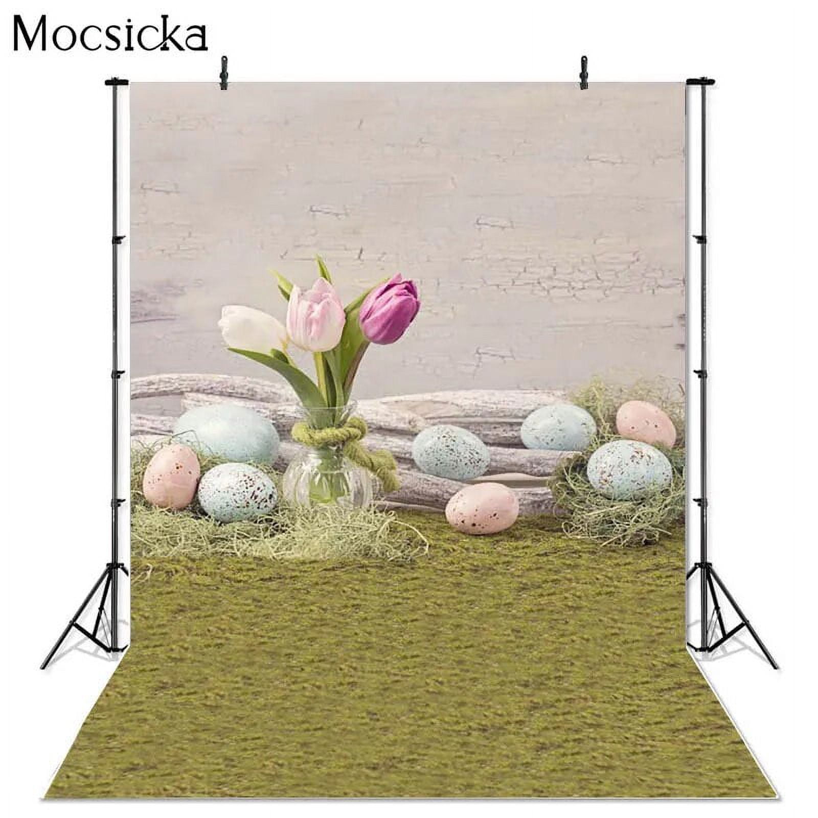 Easter Theme Photography Background Spring Egg Bunny Decoration Props ...