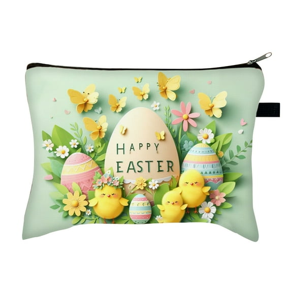 Easter-Themed Storage Pouch, Large Capacity Portable Organizer For ...