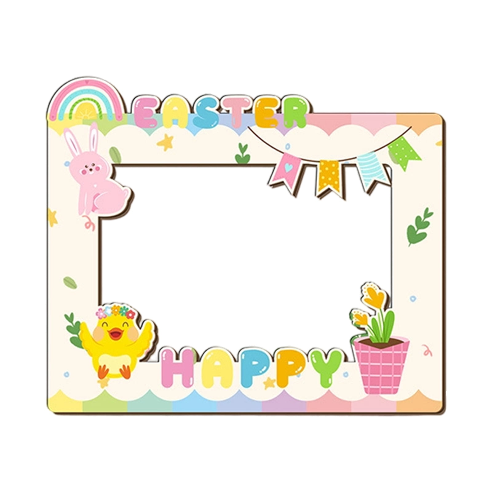 Easter-Themed Wooden Photo Frames - Cute Spring & Holiday Decor for Memories - Walmart.com
