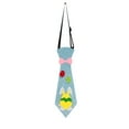 Easter Tie, Adjustable Neck Strap, Sparkly Multicolor Bunny and Chicken ...