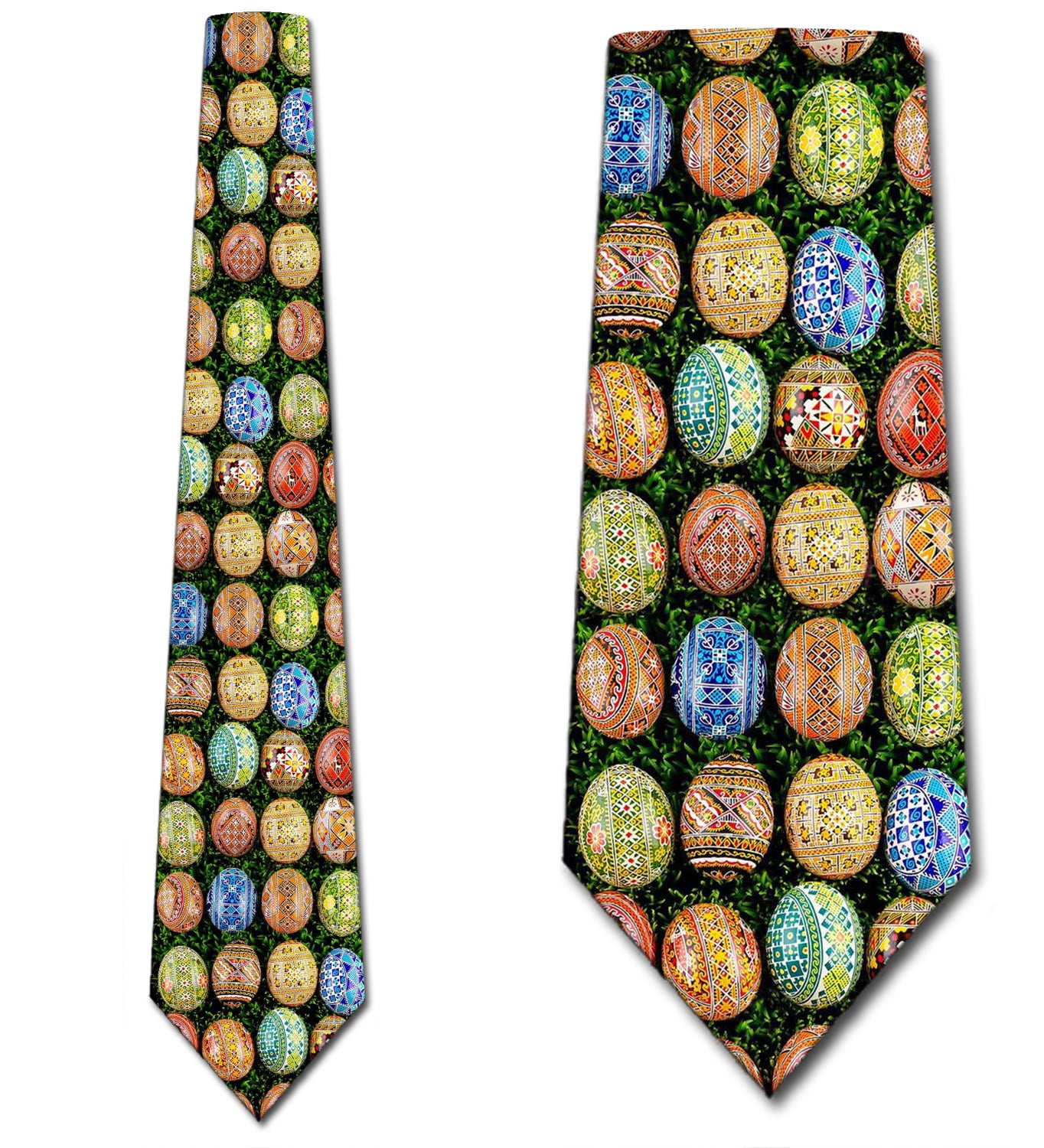 Easter Ties Mens Easter Egg Necktie by Three Rooker - Walmart.com