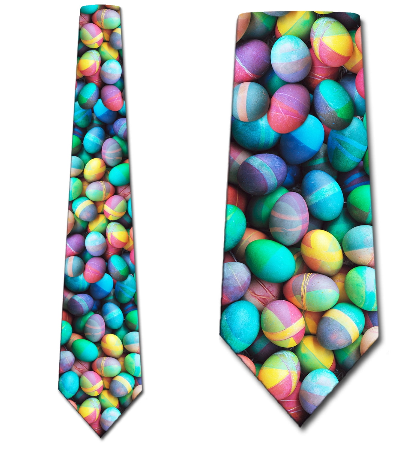 Easter Ties Mens Holiday Easter Egg Necktie by Three Rooker - Walmart.com