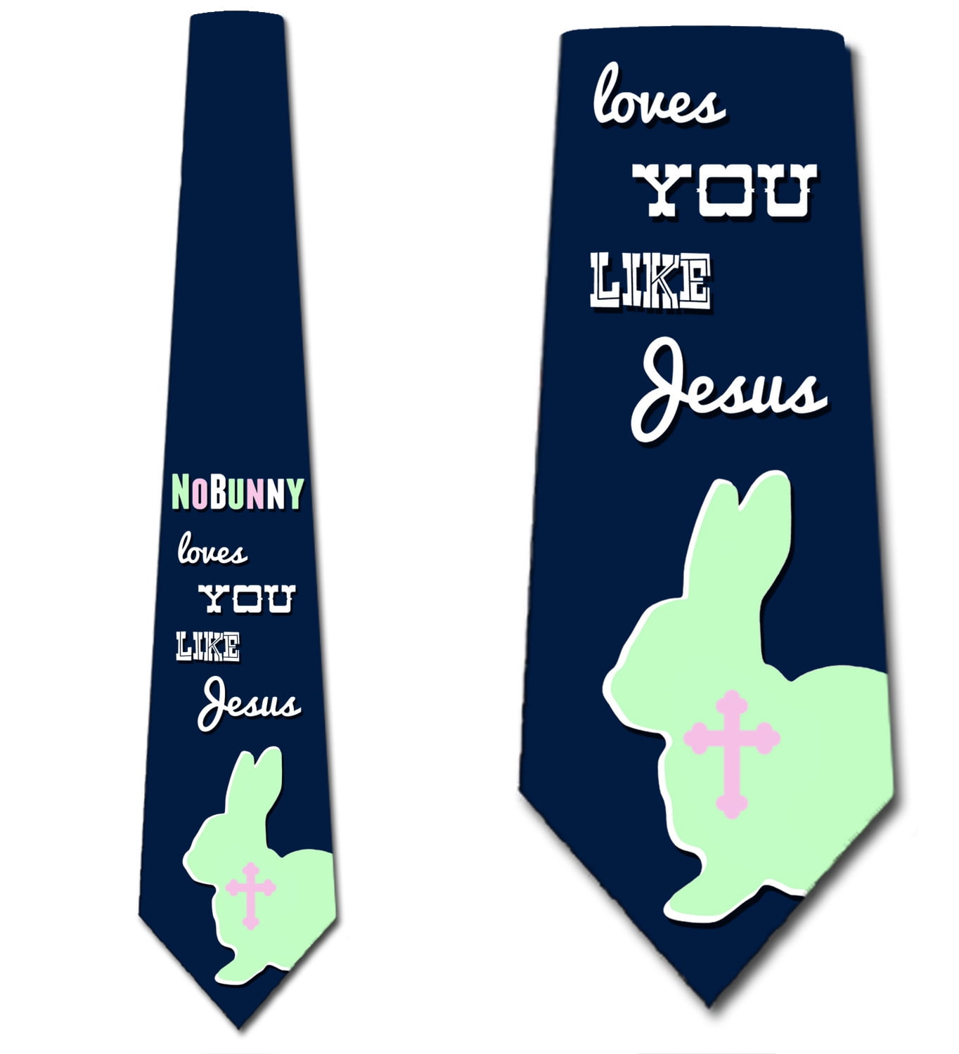 Easter Ties Mens Religious Necktie by Three Rooker - Walmart.com