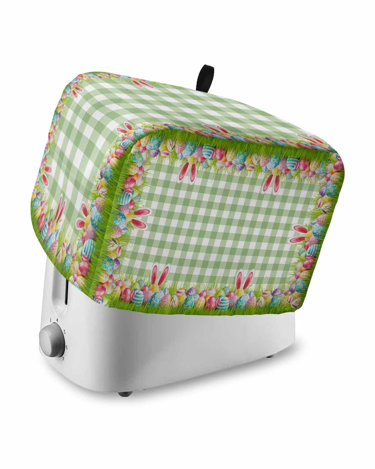 Easter Toaster Cover 2 Slice, Small Kitchen Appliance Covers, Rabbit ...