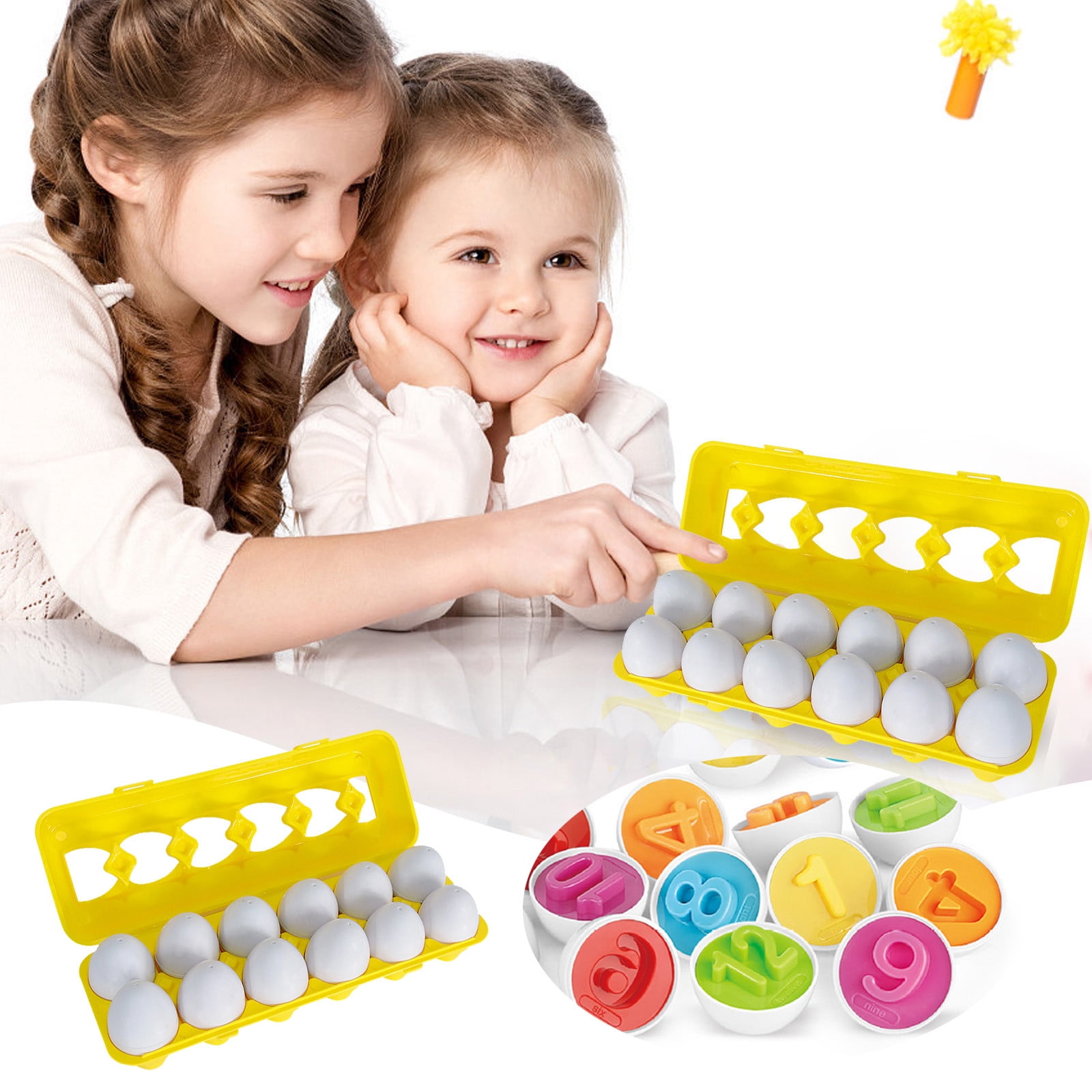 Easter Toys Sort & Squeak Eggs Sorting Eggs Easter Eggs Matching Egg ...