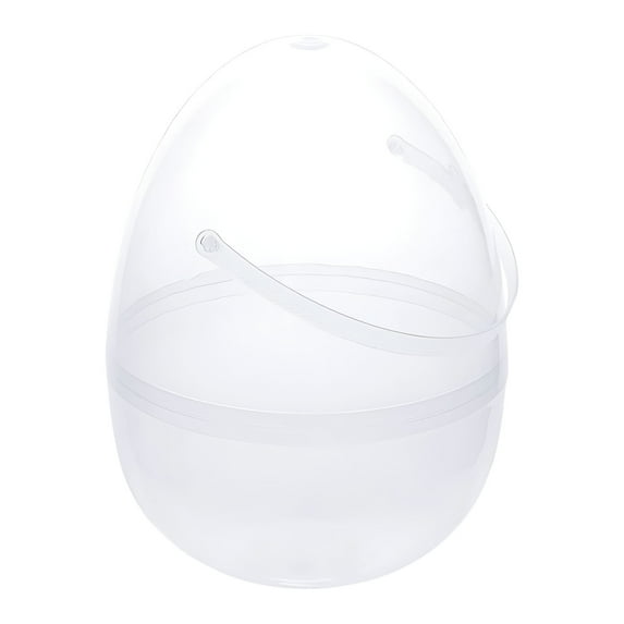 Easter Transparent Gashapon Portable Eggs Storage Containers, Twist ...