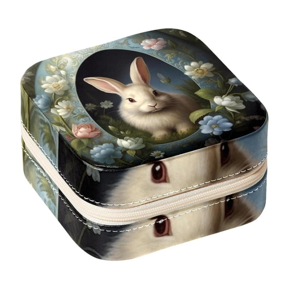 Easter Travel Portable Square Jewelry Display Case: Storage Solution ...