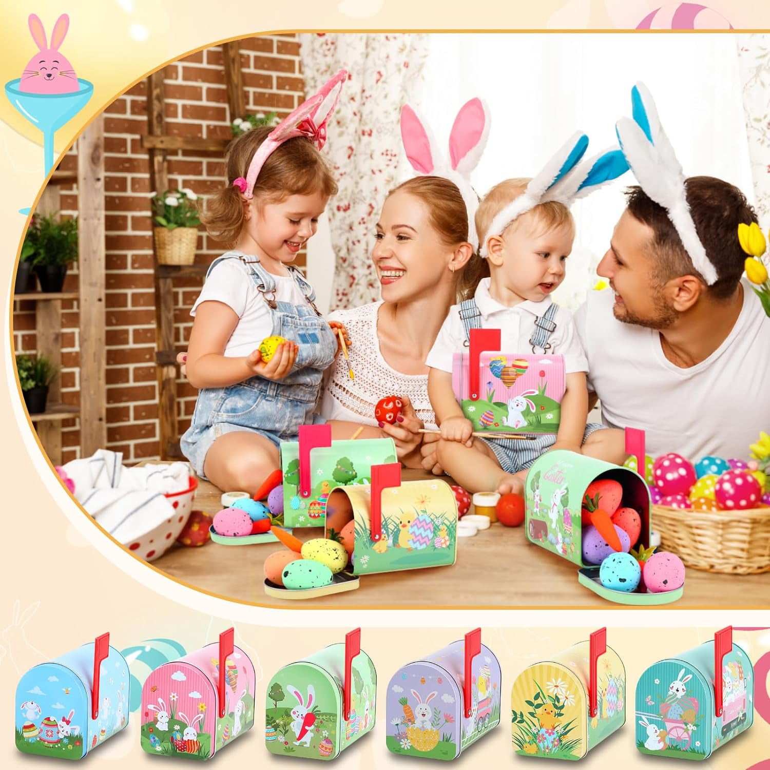 Easter Treat Mailbox | Easter Gift Box | Easter Treat Box | Easter ...