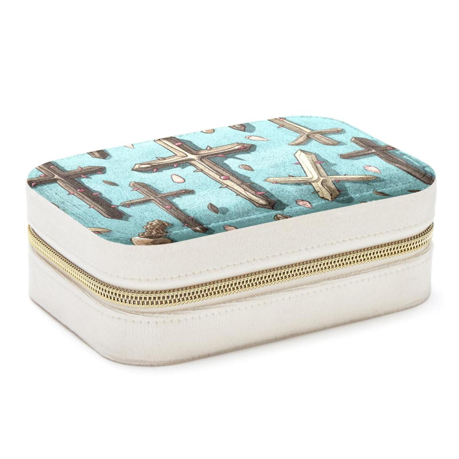 Easter Velvet Portable Storage Box with Removable Compartment: Gift ...