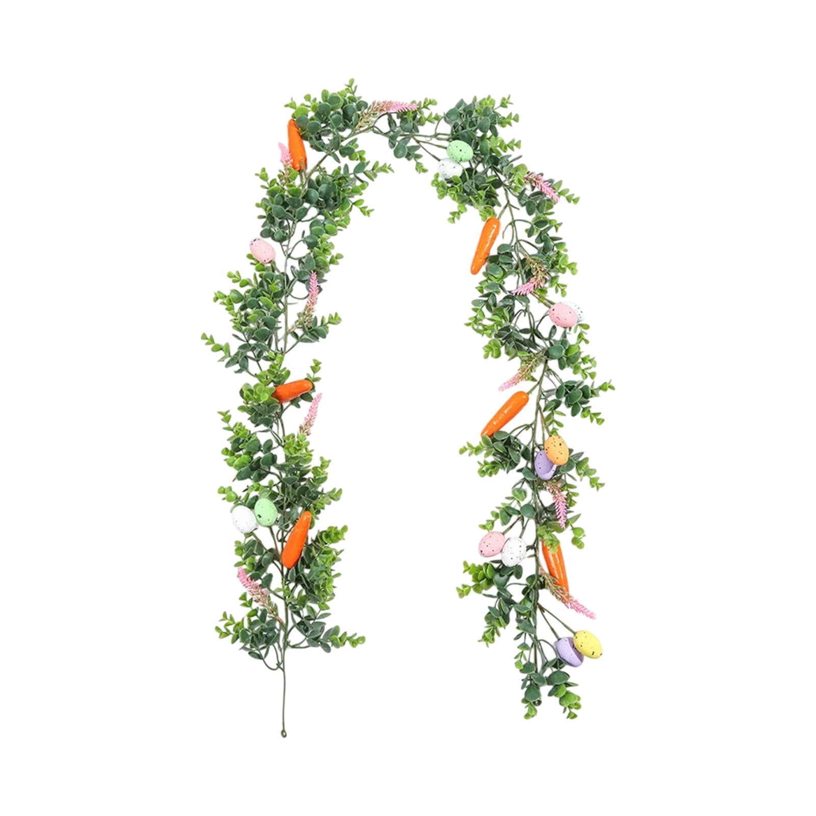 Easter Vine with Eggs and Carrots Spring Decoration Garland Indoor ...