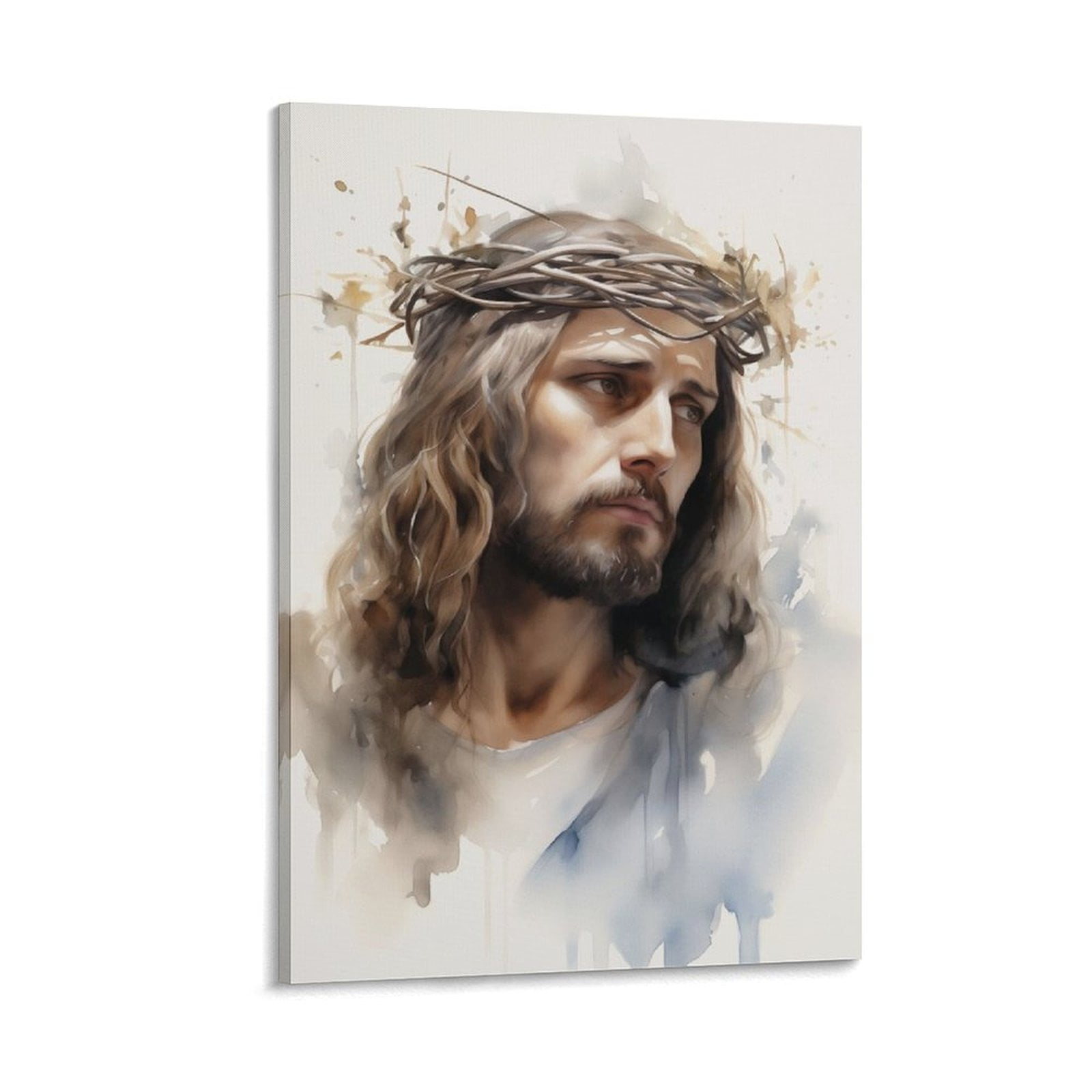 Easter Wall Art Jesus Christ Martyred Poster Jesus Wearing Crown of ...