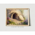 Easter Wall Art Resurrection Jesus Easter Printable He Is Risen Vintage ...