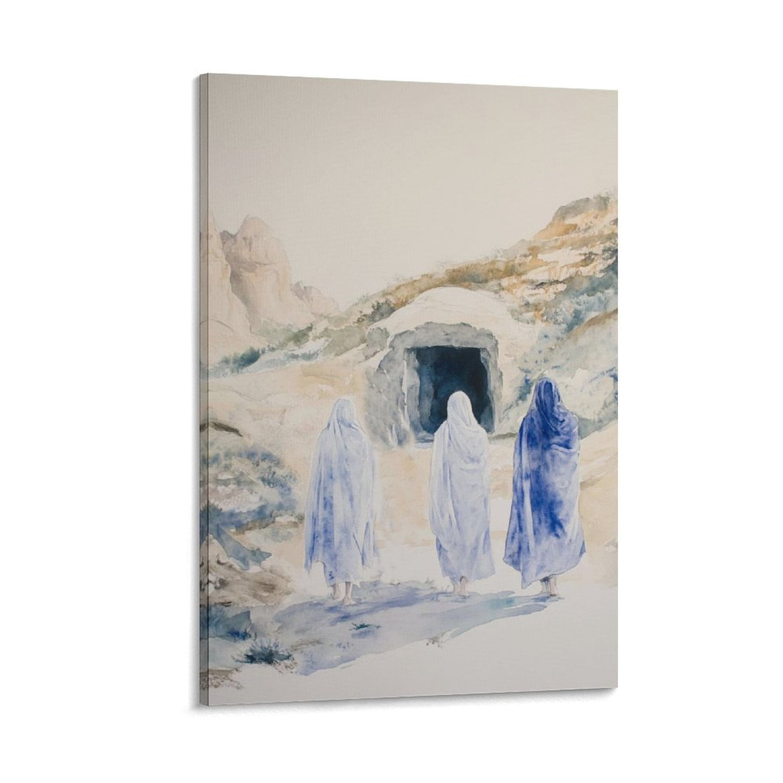 Easter Wall Art Three Marys at Jesus Christ Tomb Canvas Print Empty ...