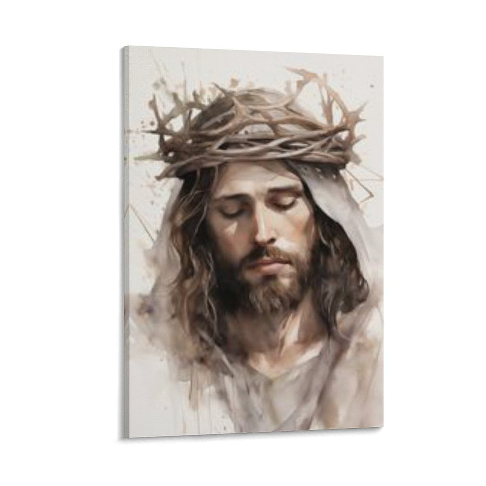 Easter Wall Decoration Art Jesus Christ Wearing Crown of Thorns Poster ...