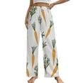 Easter Watercolor Carrot Hand Drawn Women's Pajamas Pajama Pants Women ...