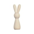 Easter Wooden Bunny Simulation Graffiti Puppet For Diy Painting Craft ...