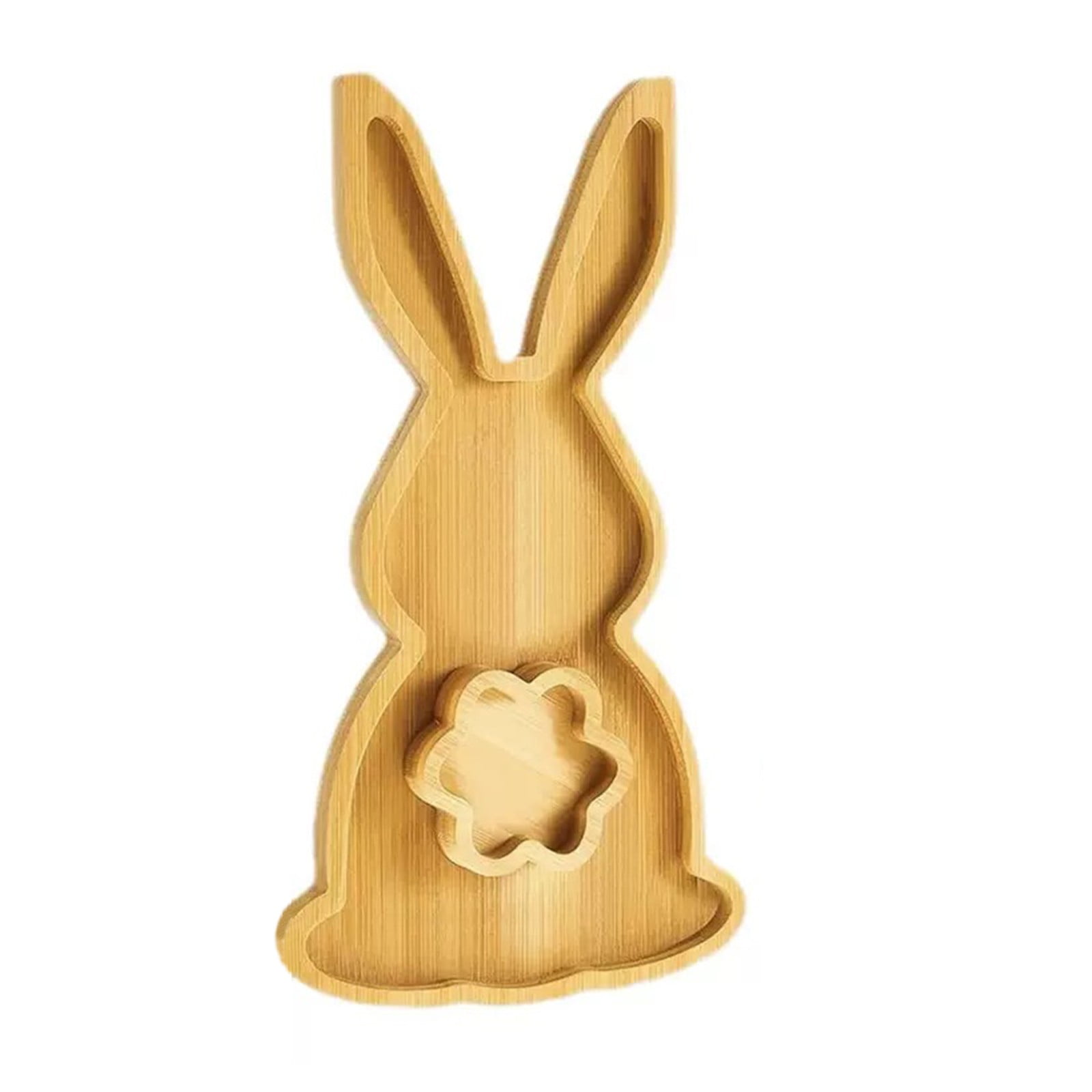Easter Wooden Serving Tray Easter Plates Bunny Charcuterie Board Bunny ...