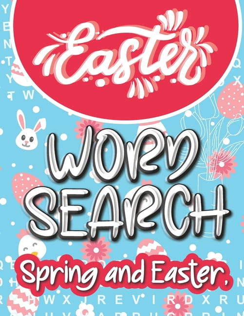 Easter Word search: Easter and Spring Puzzle Books, (Paperback ...