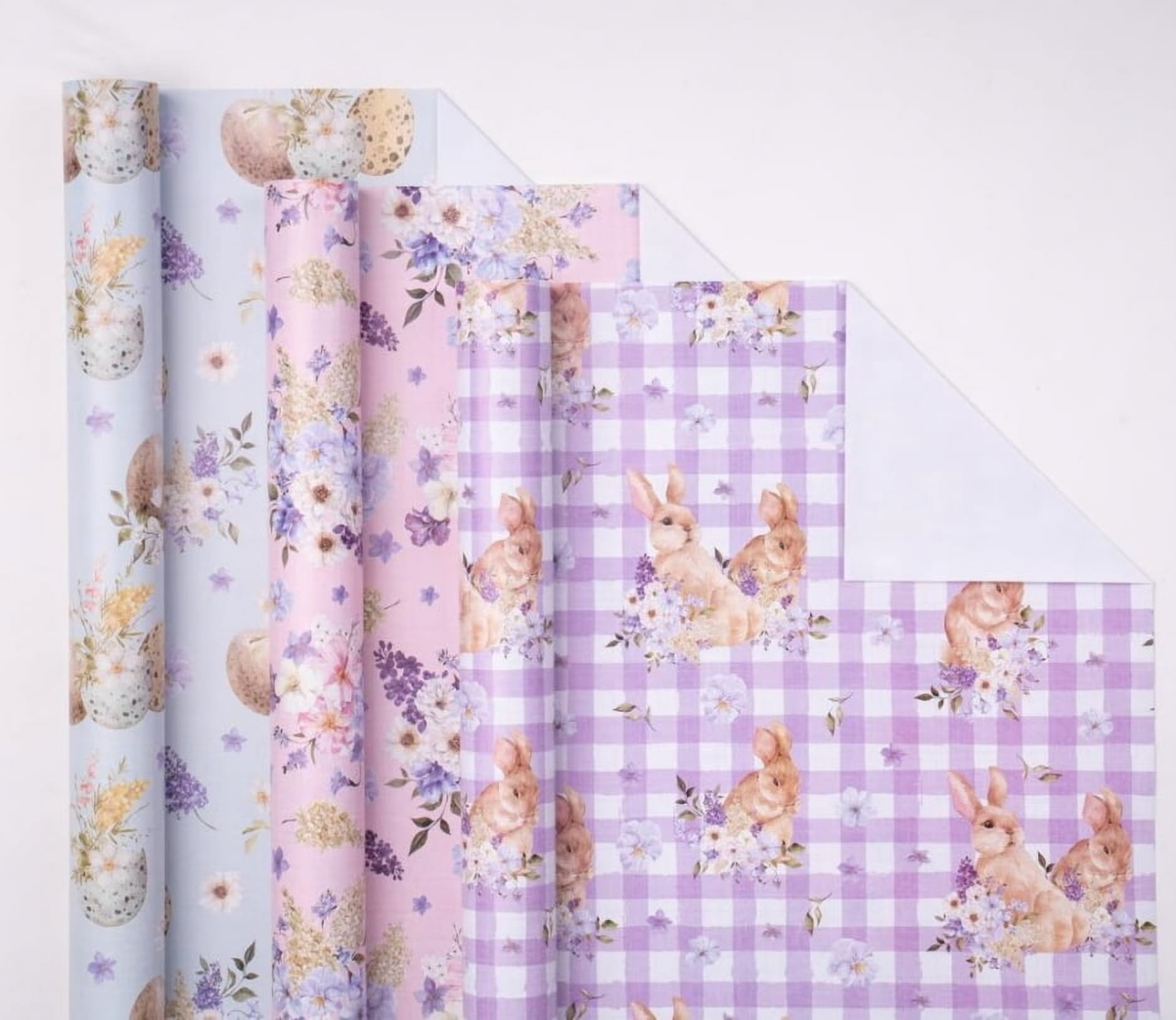 Easter Wrapping Paper Roll - Mini Roll - 3 Rolls - 17 Inch X 120 Inch ...