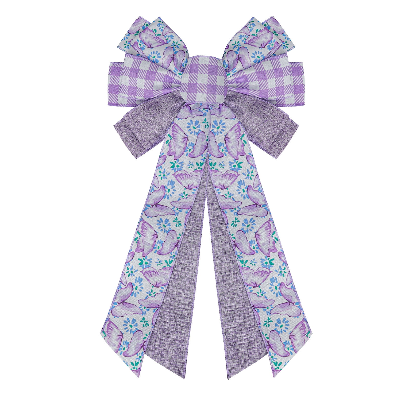 Easter Wreath Bows for Front Door Decorations, Easter Holiday ...