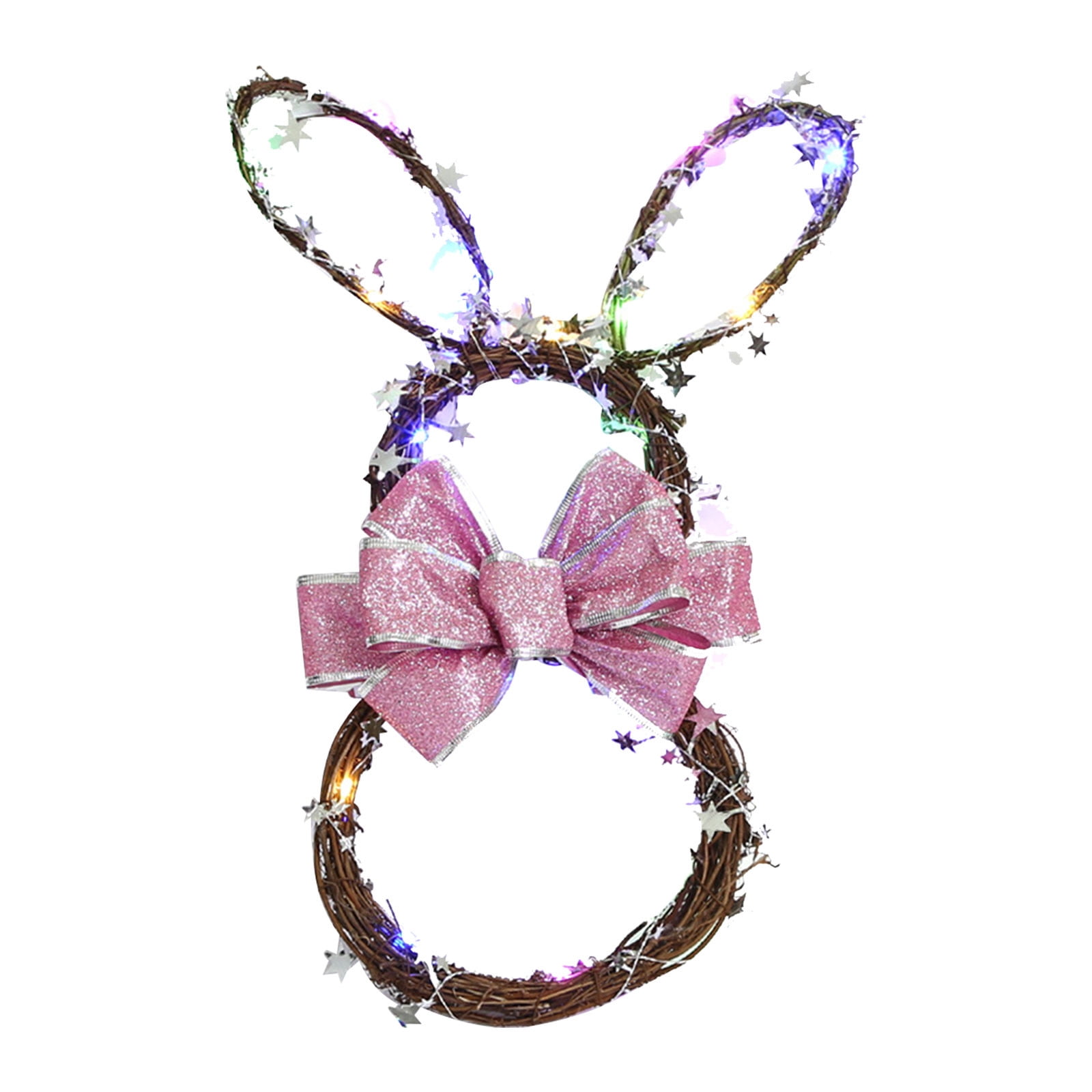Easter Wreath Easter Bunny Wreaths for Front Door, Easter Door Wreath ...