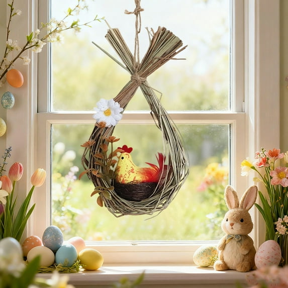 Easter Wreath Decorations And Easter Party Garlands And Holiday ...