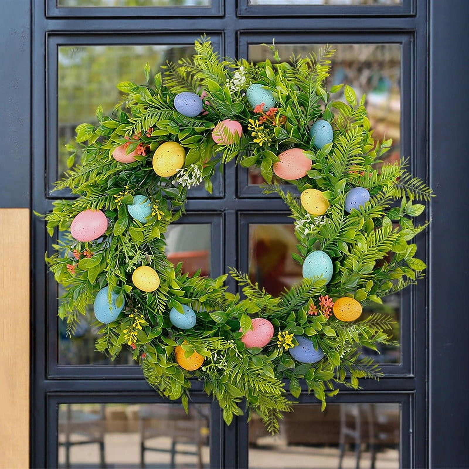 Easter Wreath Holiday Decoration Door Hanging Wreath Unique Holiday ...