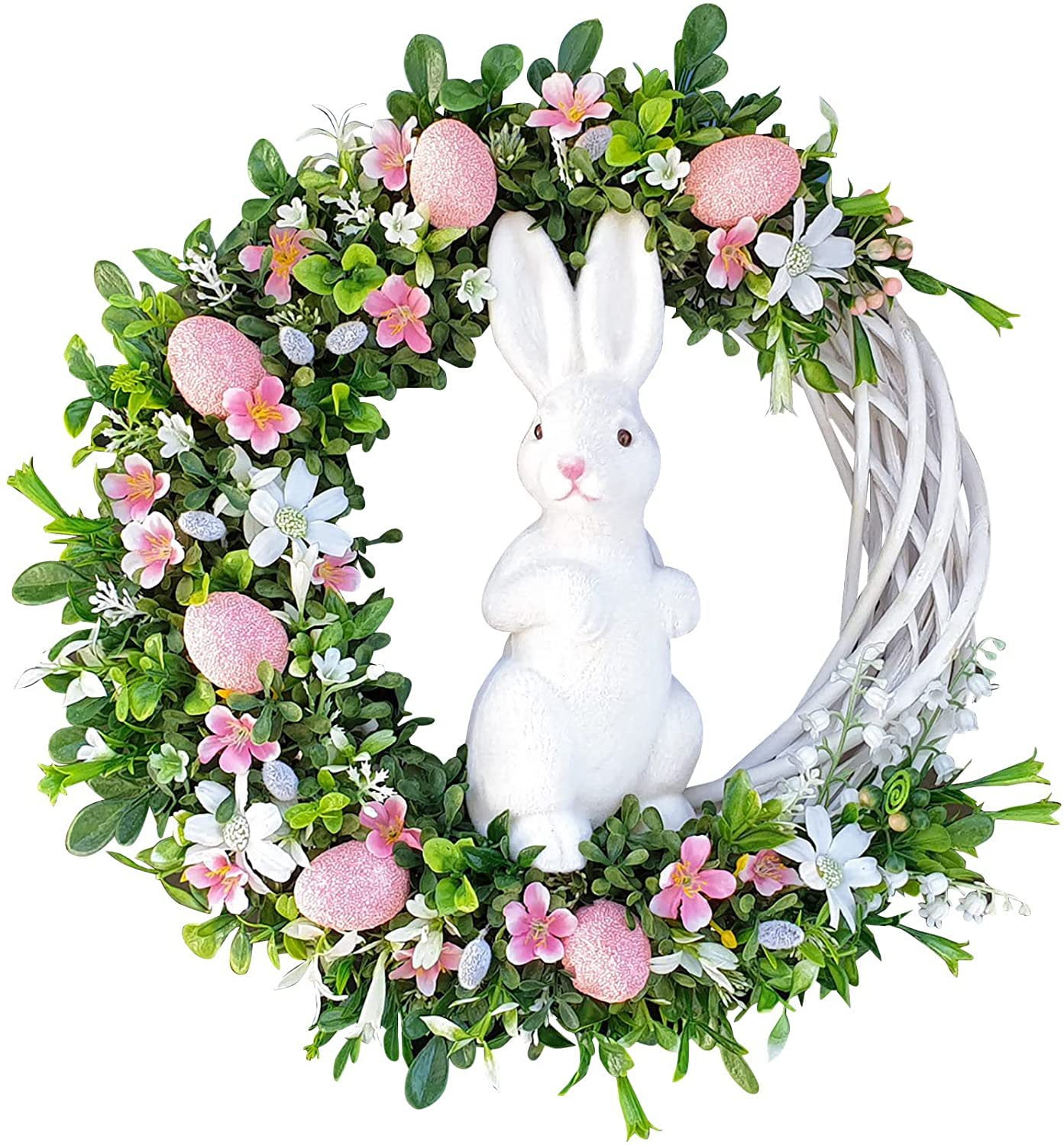 Easter Wreath - St Patrick'S Day Easter Bunny Garland Home Decoration ...