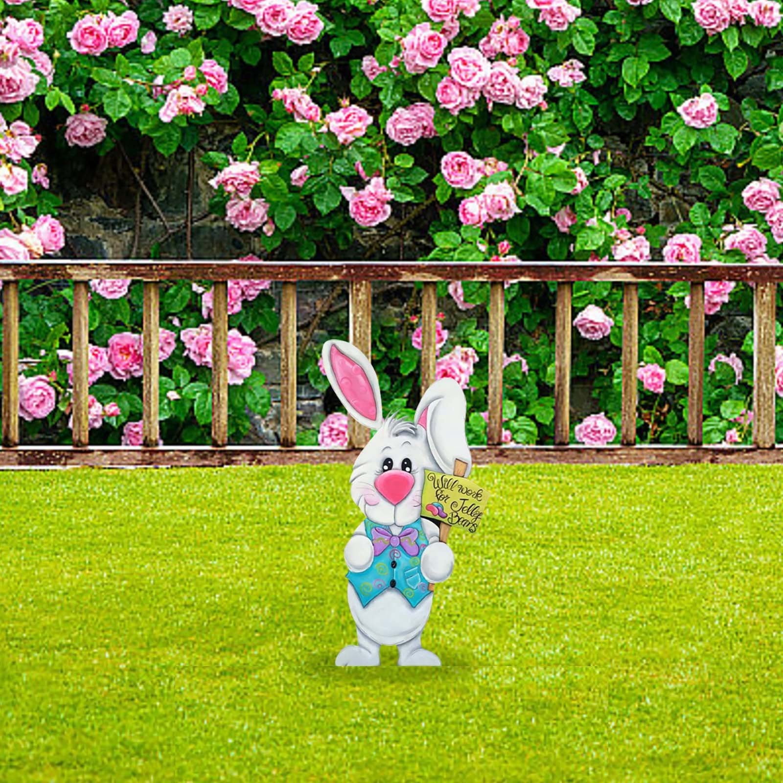 Easter Yard Decorations Easter Yard Stakes Easter Decorations Outdoor ...