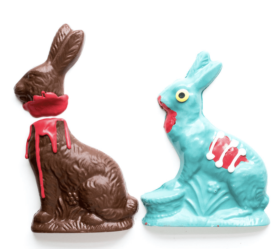 Easter Zombie & Victim Chocolate Bunnies - Unique Holiday Treat for ...