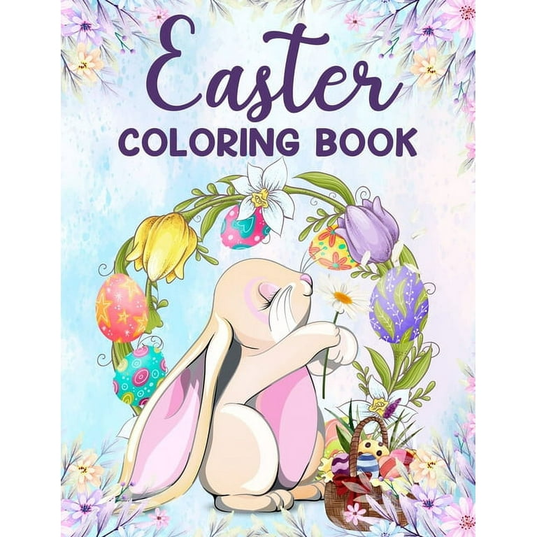 giant easter coloring book