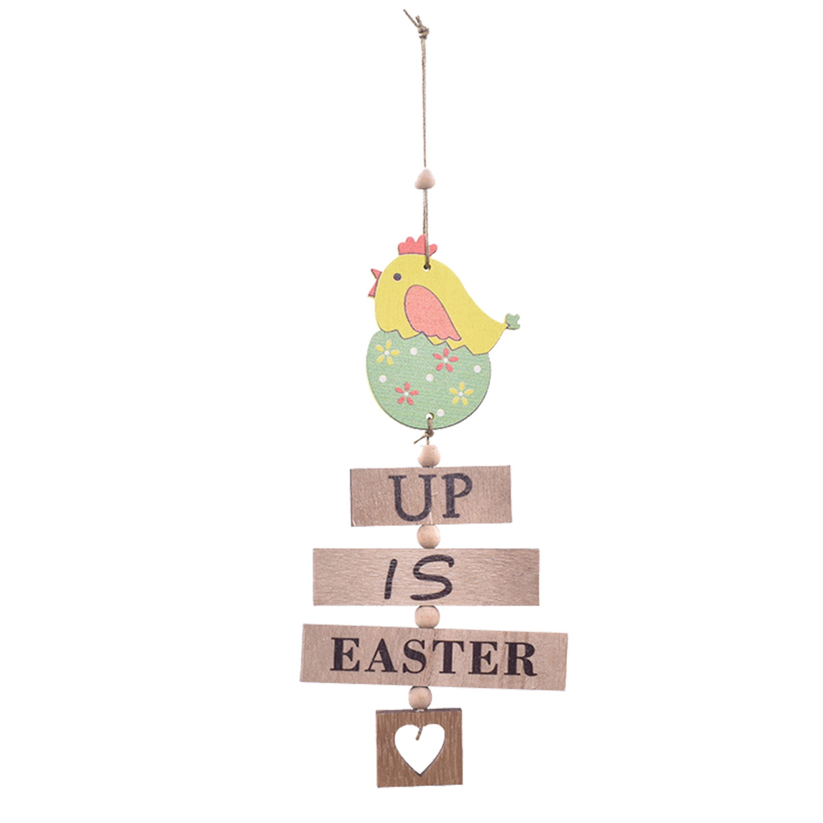 Easter decor hanging,Wood Easter Ornaments Bunny Chick Bird Painted ...