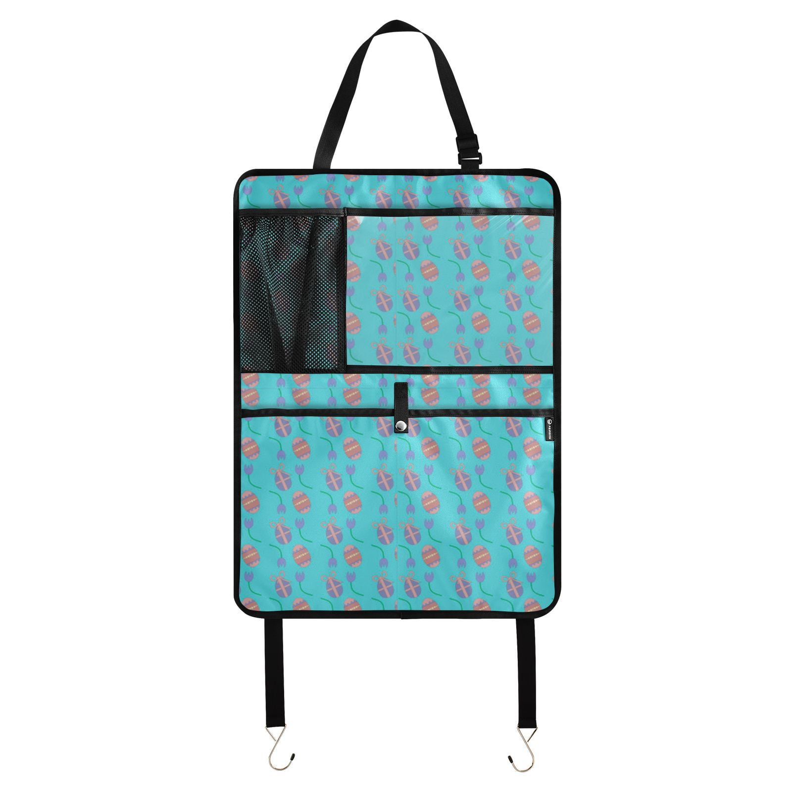 Easter eggs spring pattern design Car Seat Back Kick Protectors,129 ...