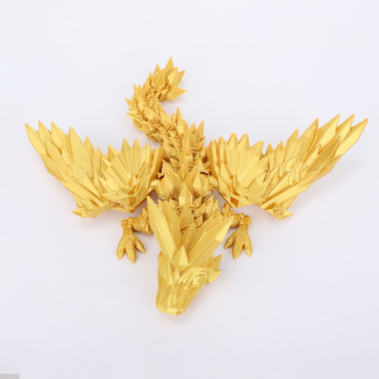 Easter ornament decor,3D Printed Dragon With Wing Full Articulated ...