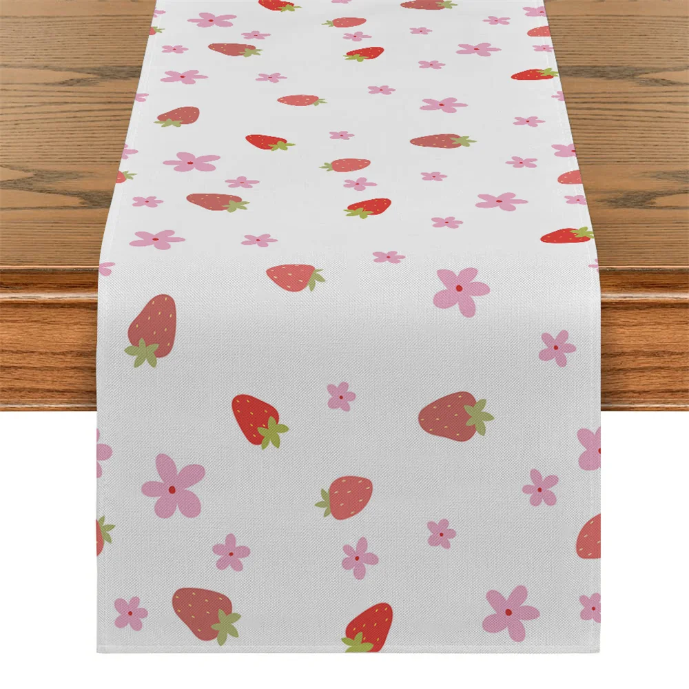 Easter rations Easter Spring Plant Flower Rabbit Table Runner Kitchen ...