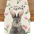 Easter table flag linen printing home restaurant kitchen decoration ...