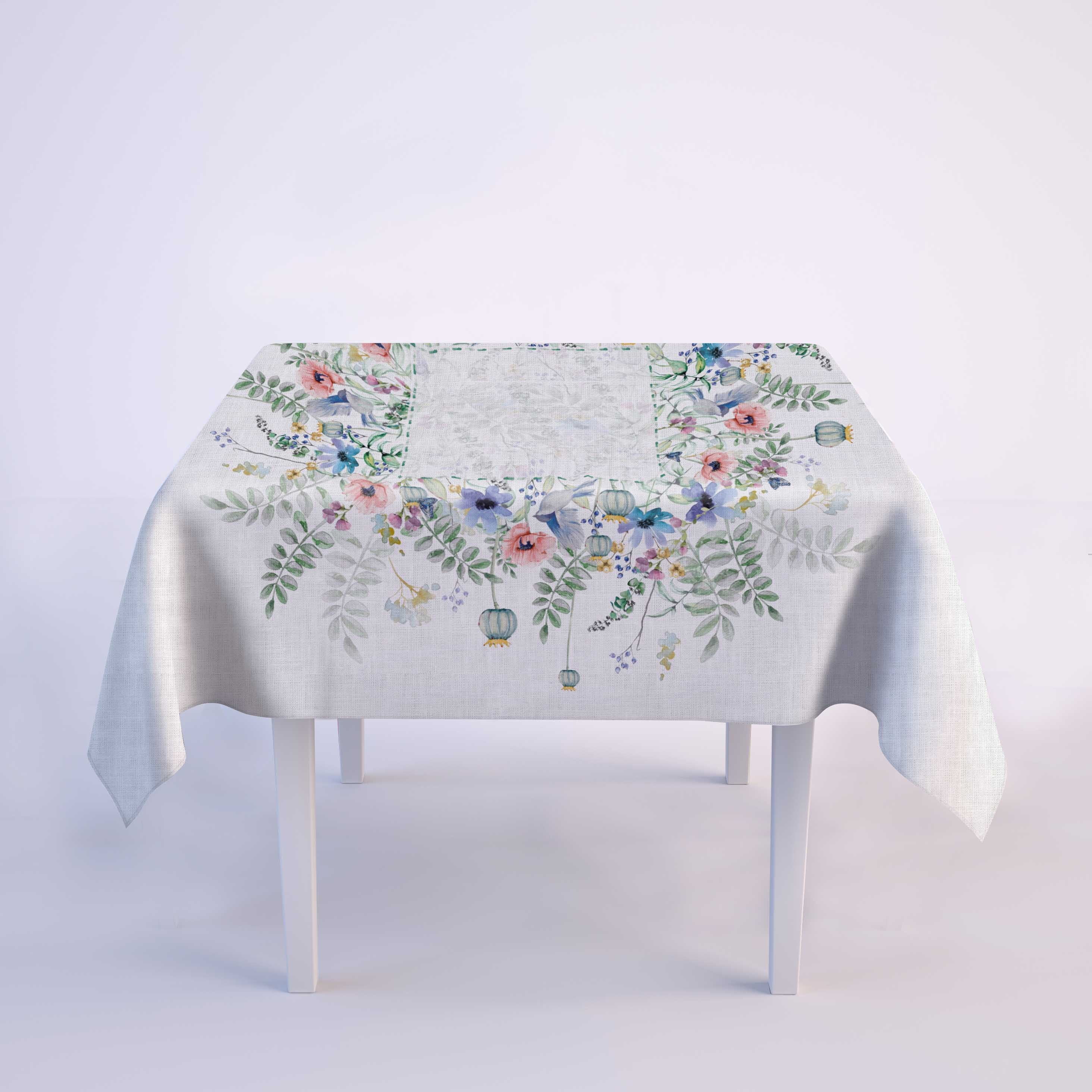 Easter tablecloth, Tablecloth, farmhouse decor, rectangle tablecloth ...