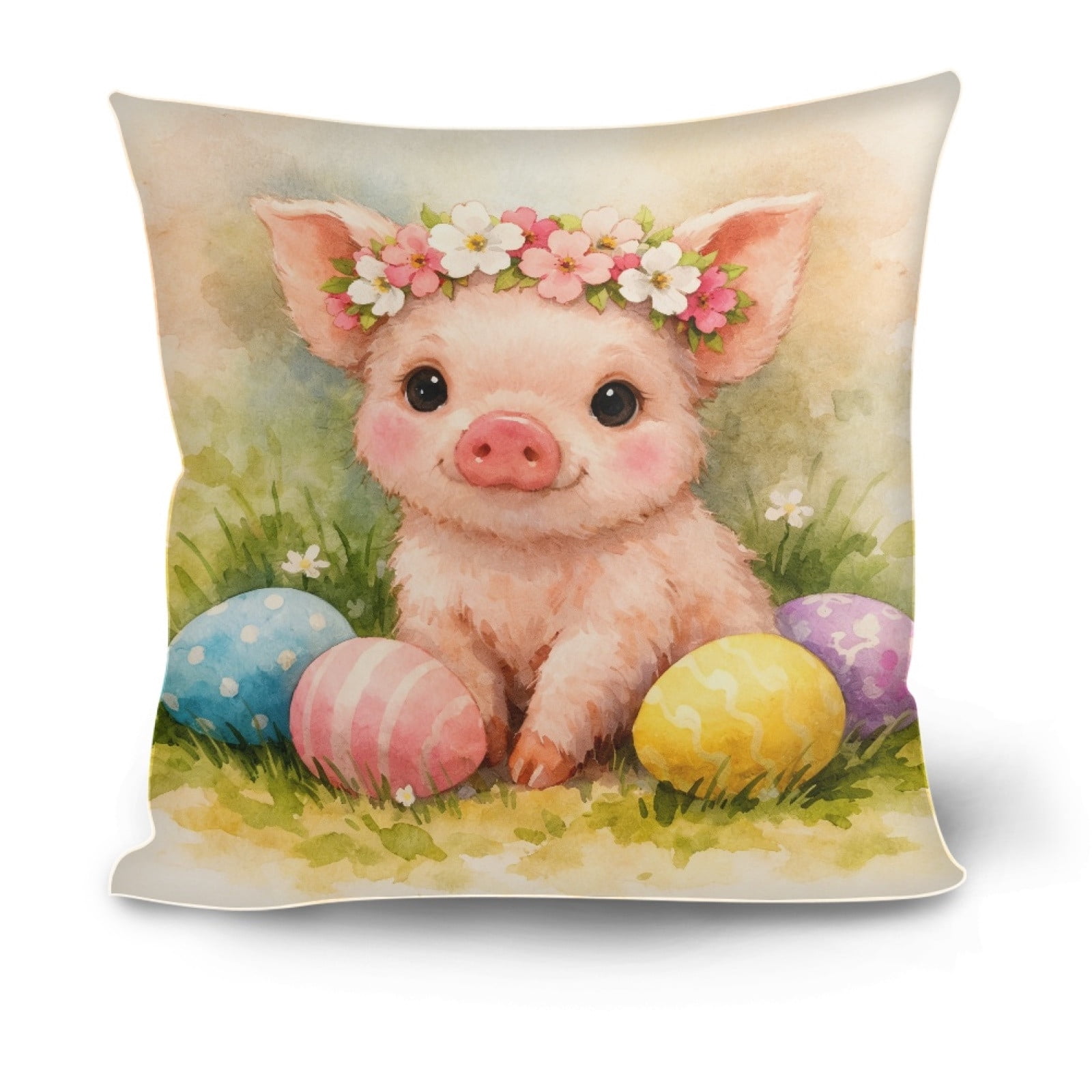 Easter-themed Pillowcase Suitable For Drawing Decroation Pillow Cover ...