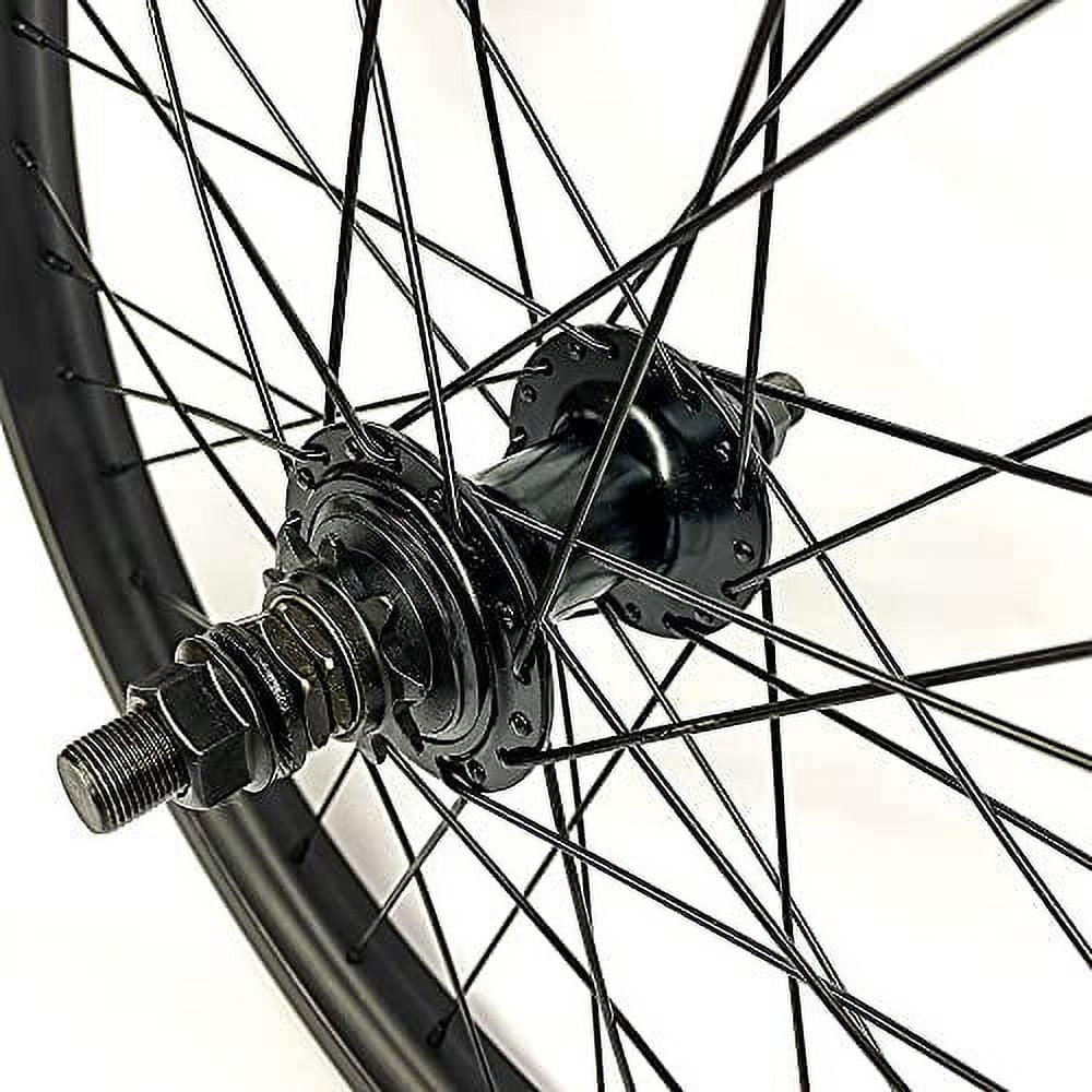 Eastern Bikes Atom Series 20-Inch 36H BMX Wheel - Black (Rear (14mm ...