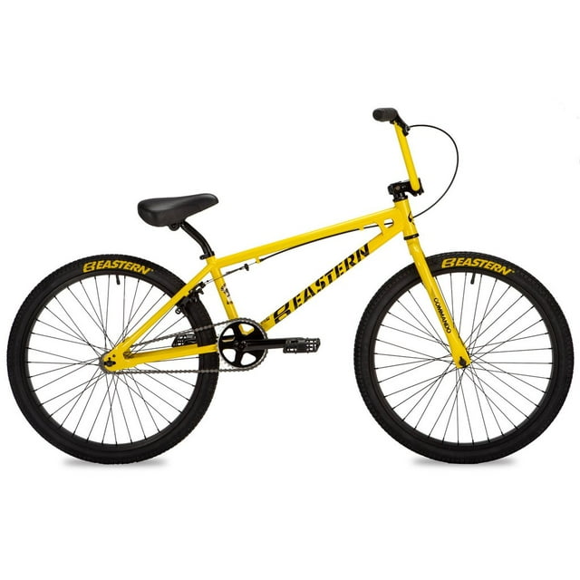 Eastern 24" Limited Edition Commando BMX Freestyle Bicycle - Yellow ...