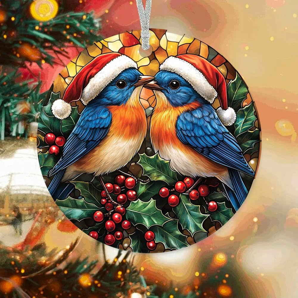 Eastern Bluebird Custom Ornaments 2025, Eastern Bluebird Ornament ...